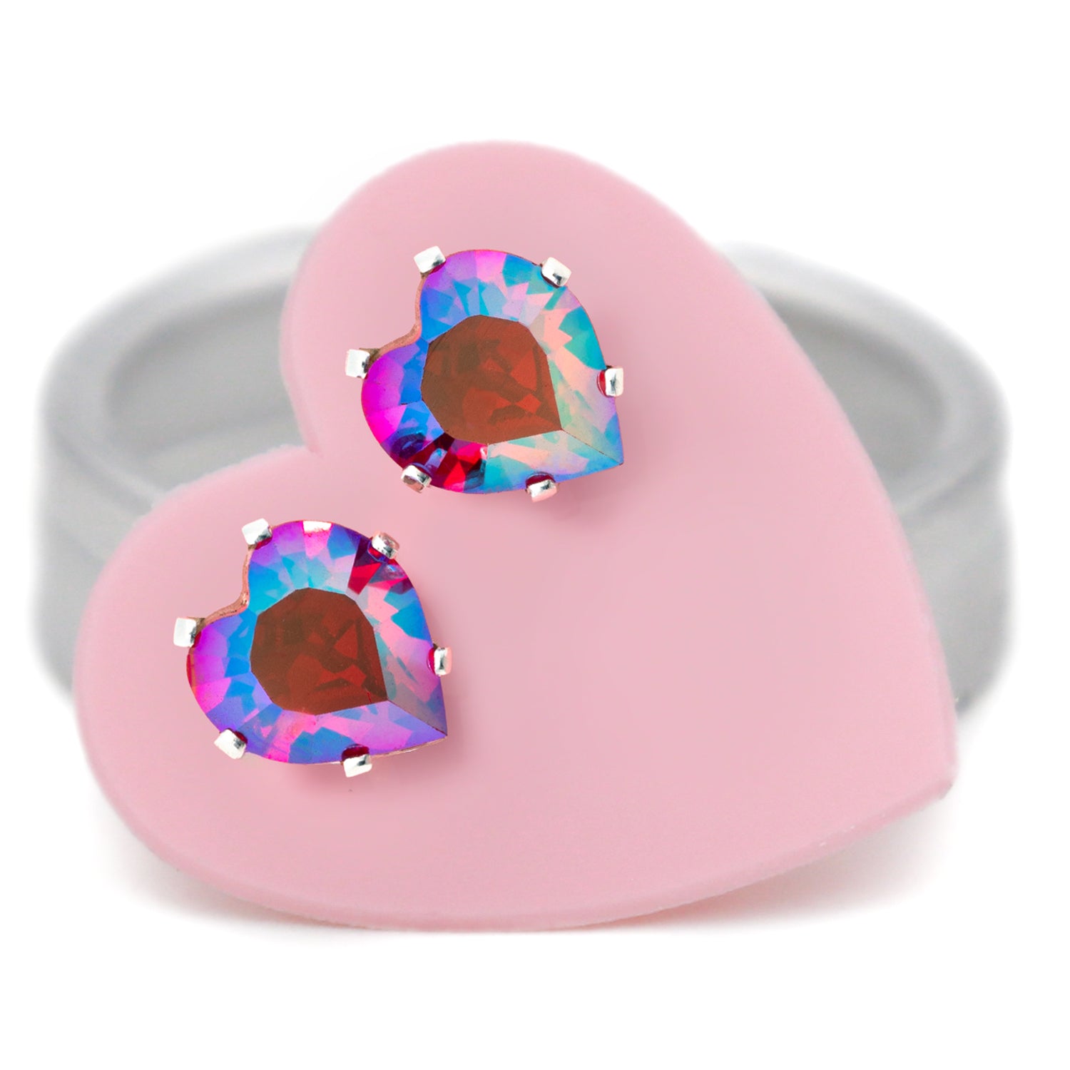 Ruby AB Mini Heart – JoJo Loves You