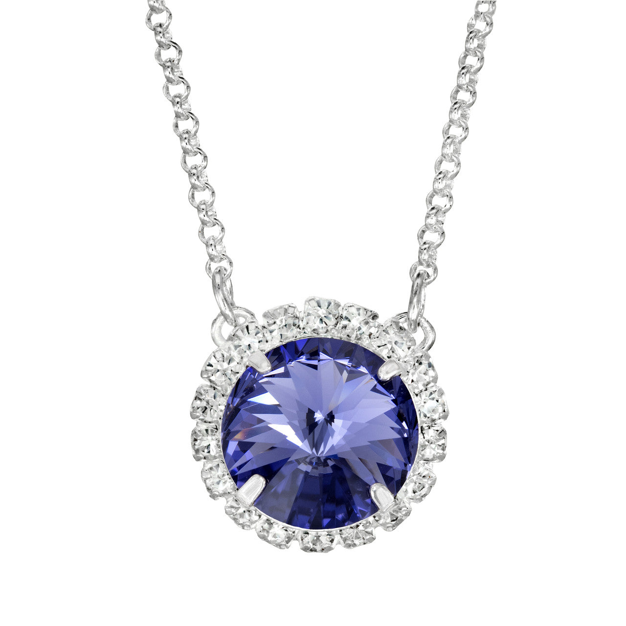 Violet Glam Party Necklace – JoJo Loves You